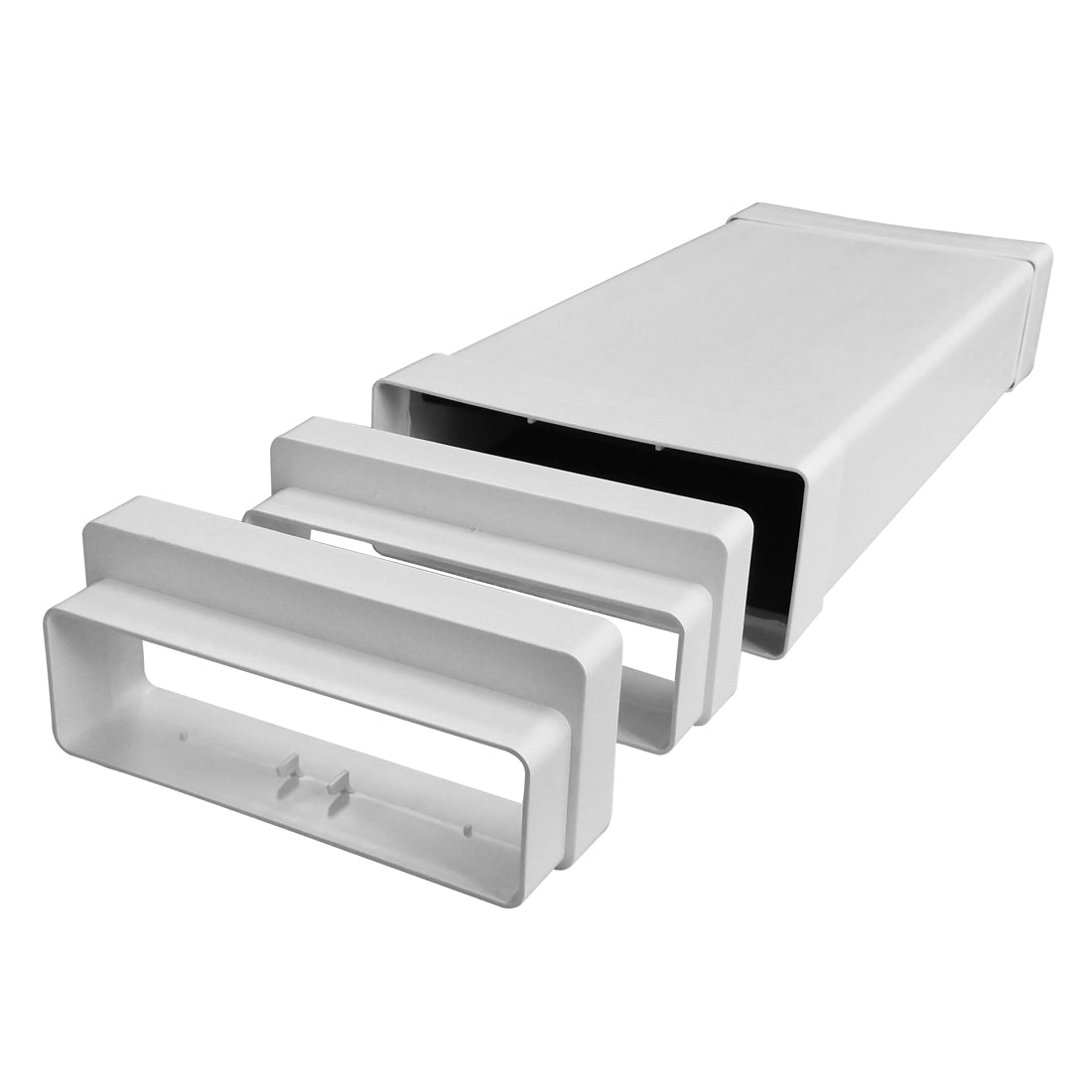 PVC Rectangular Attenuator Silencer Range – Quiet-Vent